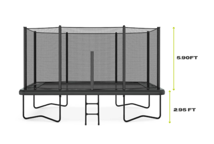Above Ground Trampolines | Highest Safety Standards + Shapes