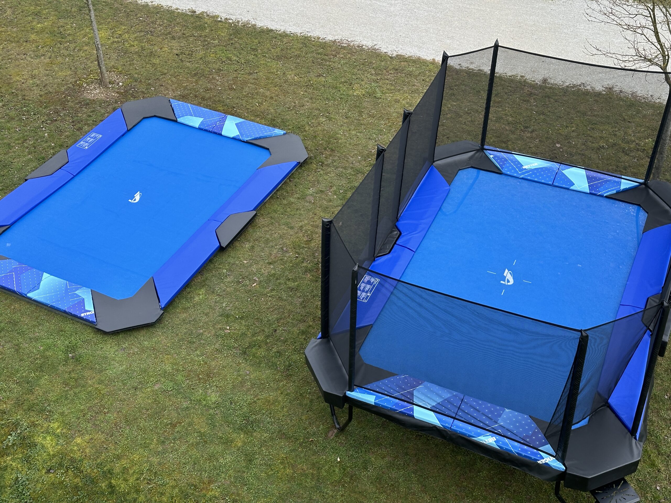 Above-Ground Trampoline Landscaping Ideas | Akrobat USA | In-ground And ...