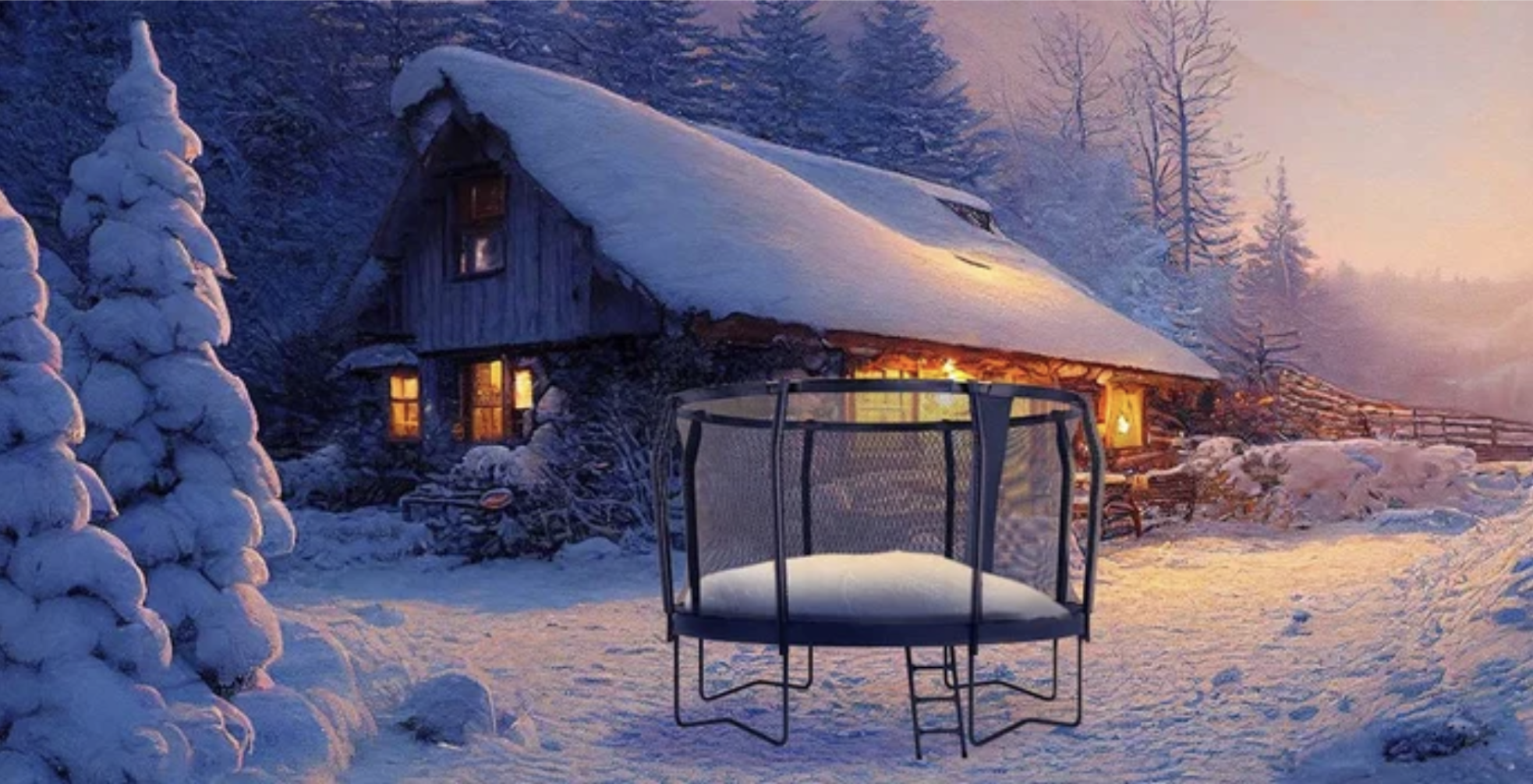 What To Do With A Trampoline In Winter | Take It Down?