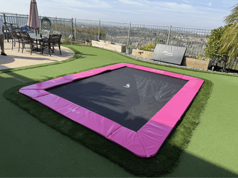 What Material Is A Trampoline Made Of? Frames, Mats & Springs | Akrobat ...